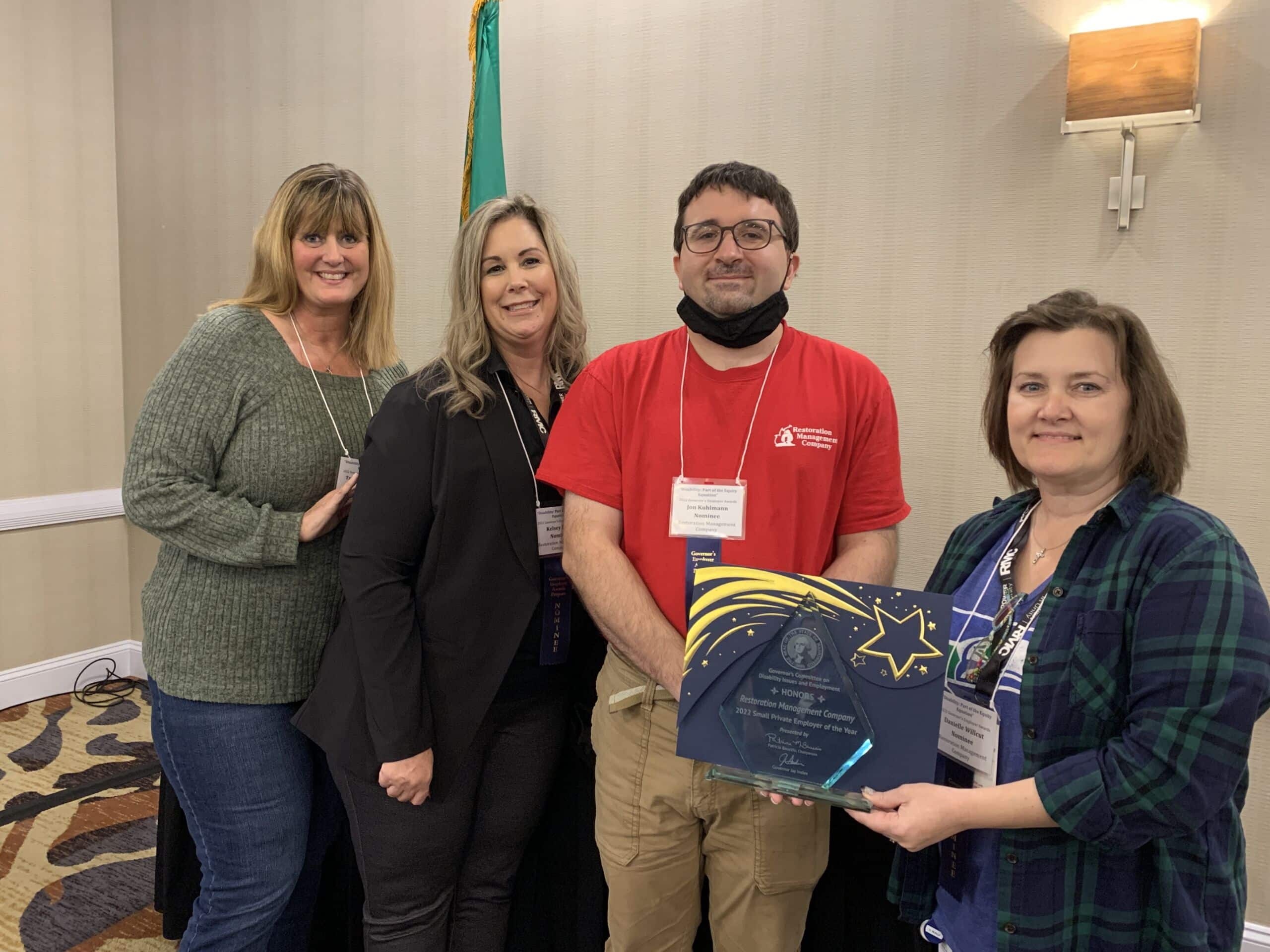 RMC Wins the Governors Award | Restoration Management Company